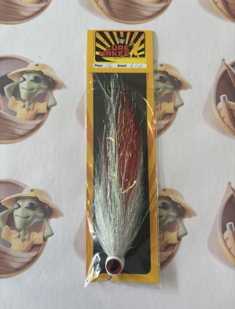 Jig de Pena Lure Maker Zoiudo Single 16g 6/0 Cor Branco JZS 02 – Loja ...